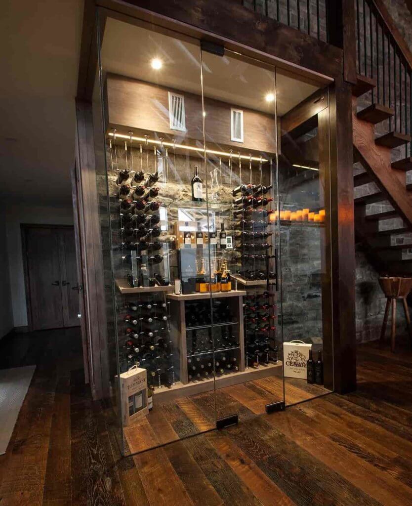 CABLE WINE SYSTEMS - Luxury Floating Cable Wine Racking Systems